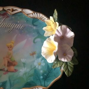The Bradford Exchange | Other | Tinker Bell Plate Disney | Poshmark